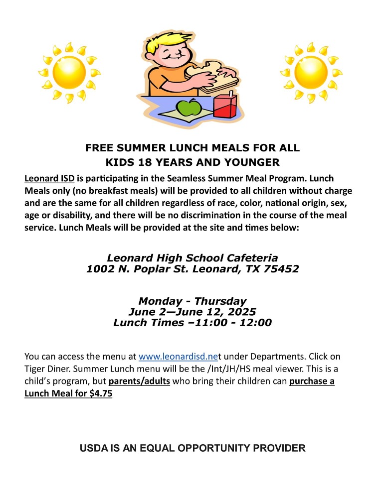 Homepage| Leonard ISD